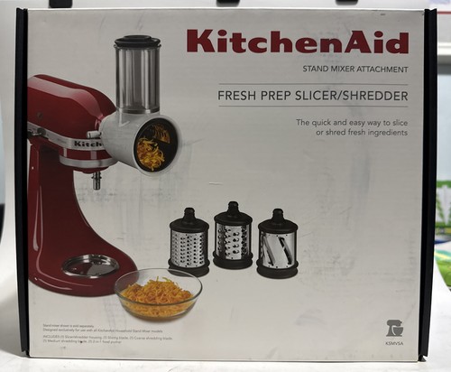KitchenAid Stand Mixer Attachment Fresh Prep Slicer/Shredder KSMVSA In ...