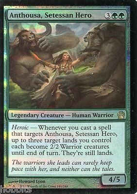 MTG - Theros - Anthousa, Setessan Hero - Foil - NM | eBay