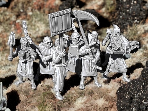 C15th/16th Empire (Germanic) Flagellants 8 Figures -Wargames and ...