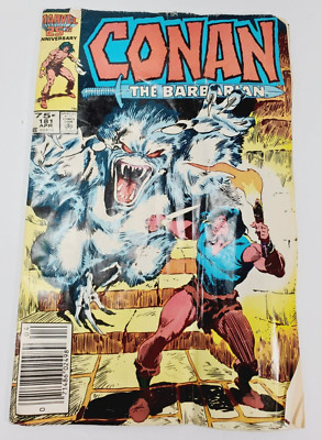 Conan The Barbarian Magazine April 1986 Vol 1 No 181 Stan Lee Maddoc's ...