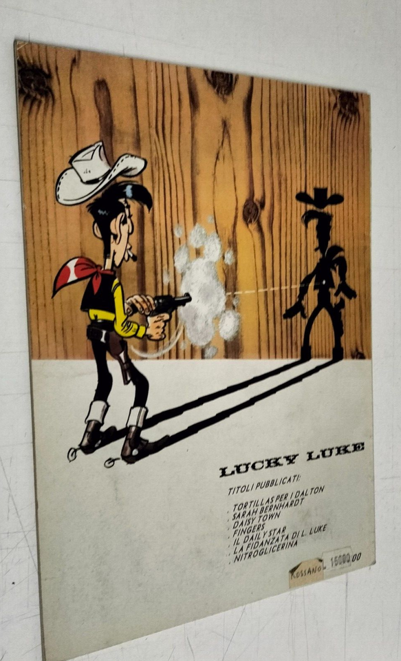Le avventure di LUCKY LUKE-Morris- FINGERS- ALESSANDRO DISTRIBUZIONE ...