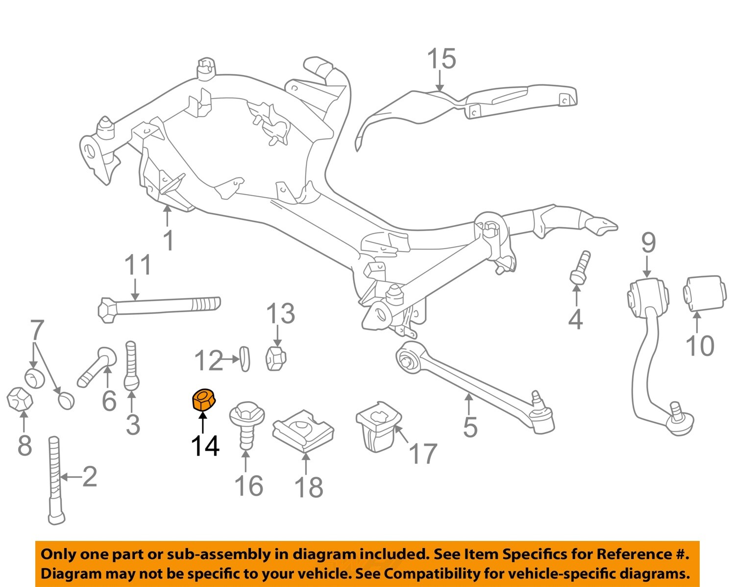 BMW 31106769443 Genuine OEM Factory Original Ball Nut for sale online ...