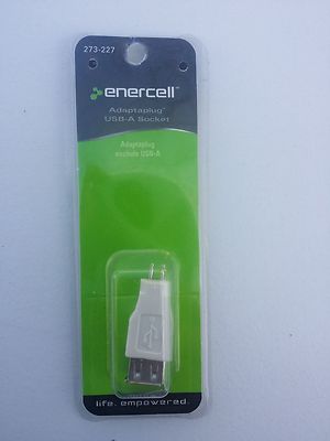 Enercell Adaptaplug USB A Socket 273-227 | eBay