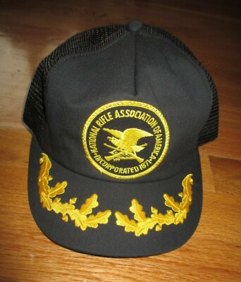 NATIONAL RIFLE ASSOCIATION NRA Incorp 1871 (Adjustable Snap Back) U ...