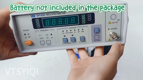 Millivolt Meter AC Millivoltmeter Voltmeter Frequency Counter with 5Hz ...
