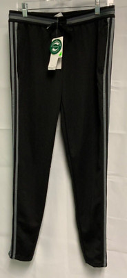 Adidas Women’s Sz M Black/Gray Climacool Polyester Training Pants | eBay