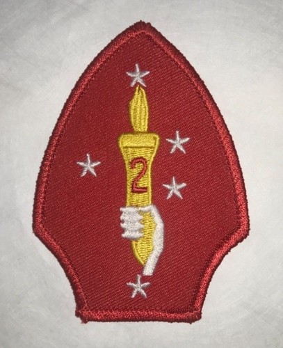 USMC RED PATCH 2ND MARINE DIVISION FOR SHIRT OR HAT | eBay