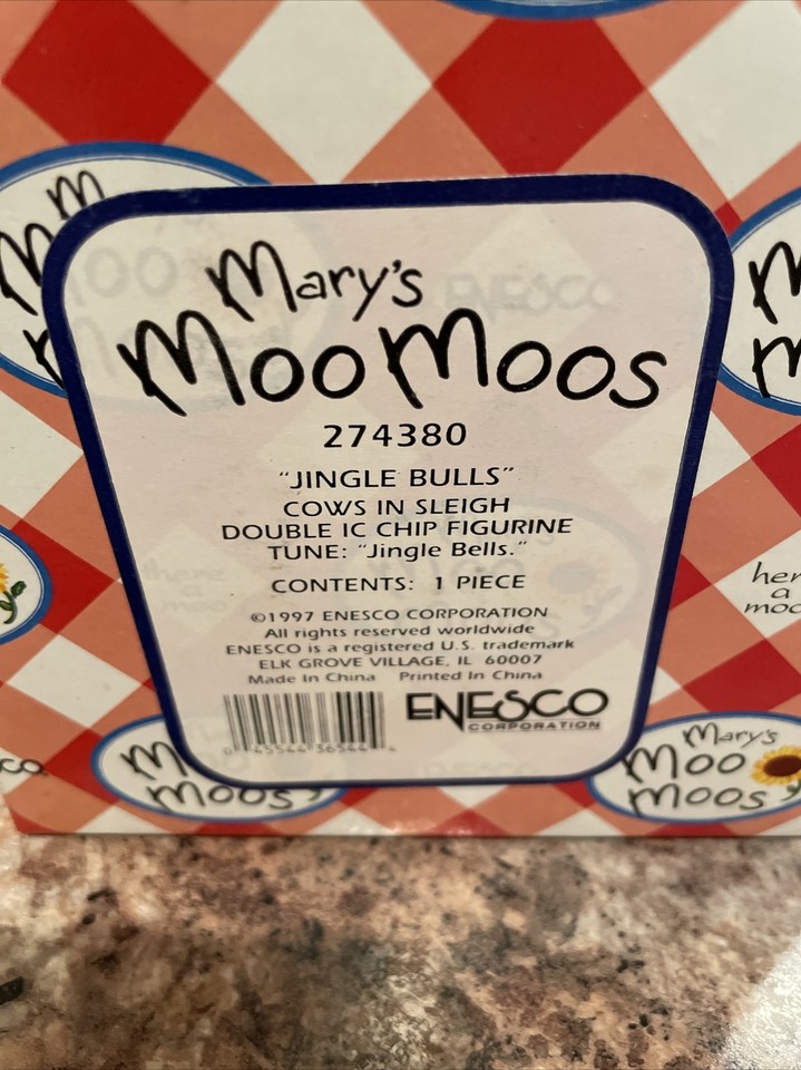 marys moo moos #274380. jingle bulls | eBay