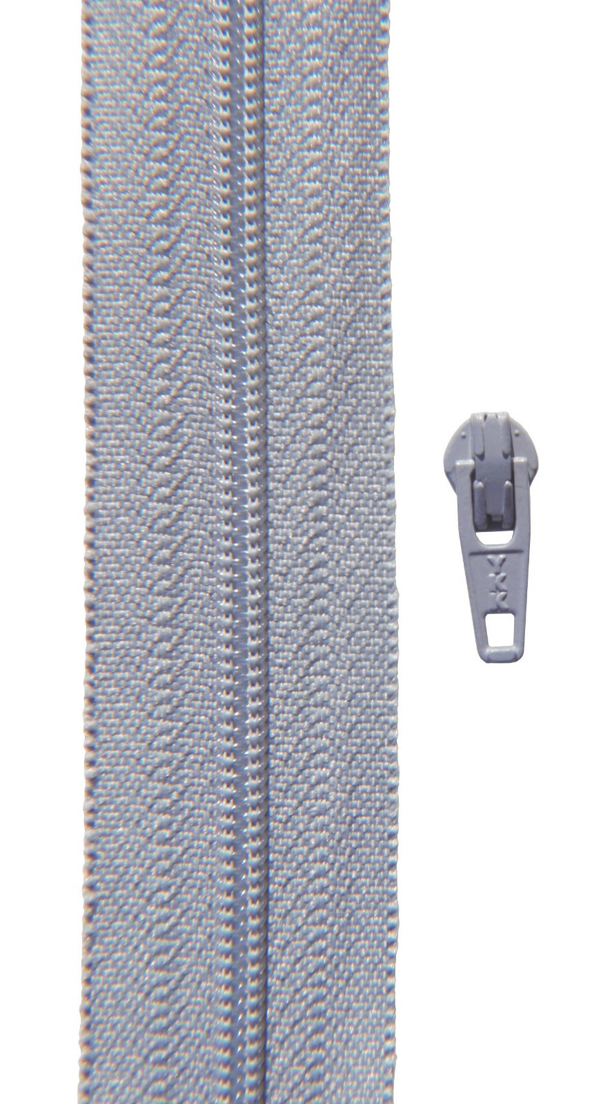 Gp 1.40 €/ m, 5 Meter Zipper Light Gray Spiral 3 mm + 10 Zipper YKK | eBay