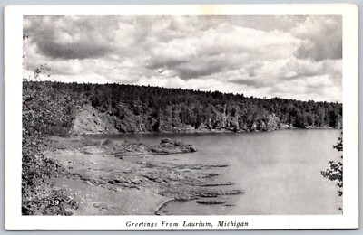 Postcard MI Laurium Michigan Greetings Calumet Township UP US 41 MI03 ...