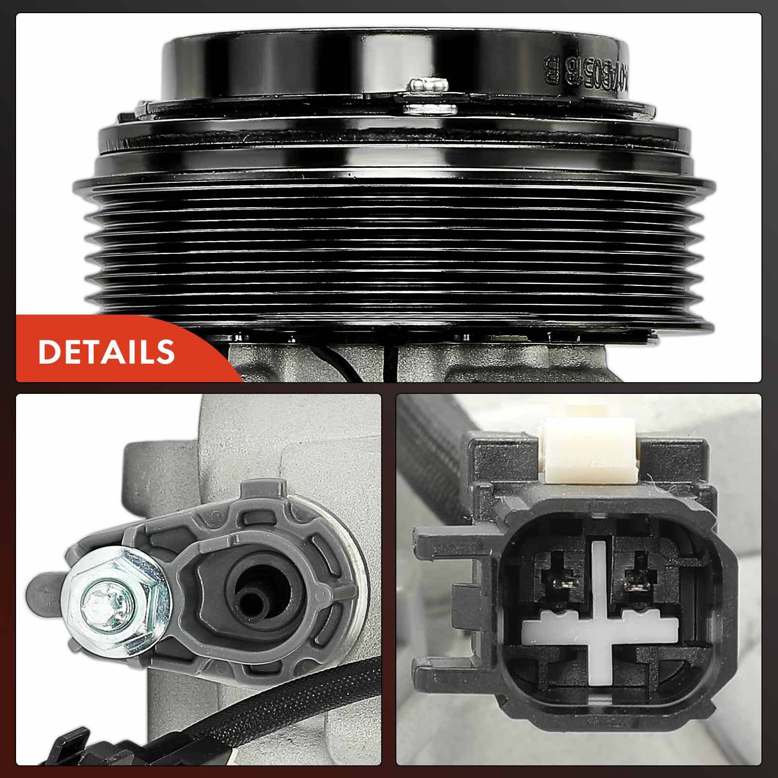 Ford Edge Explorer 2.0L L4 AC Compressor with 7SBH17C Compressor ...