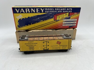 Varney HO Scale Kit R-15 Refrigerator Car Milwaukee Wood | eBay