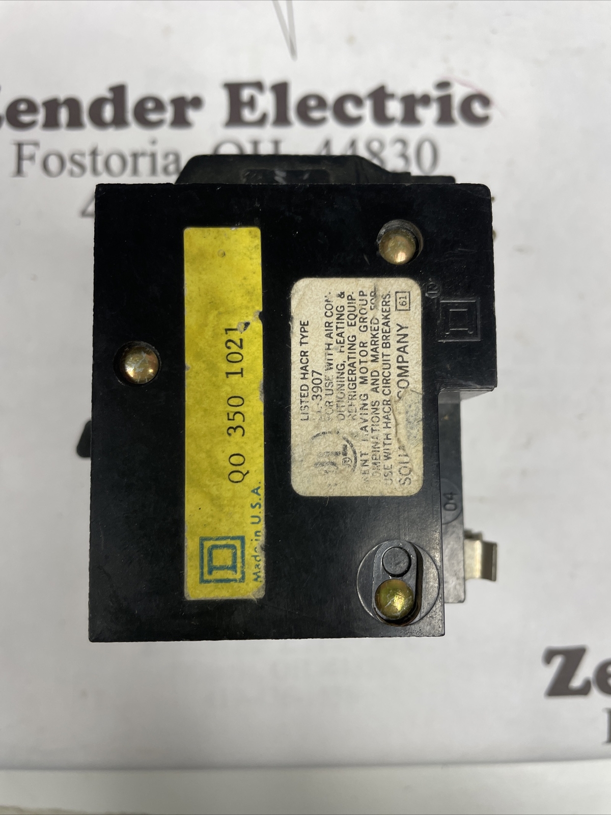 Square D QO350 SHUNT TRIP 50 Amp 3 Pole 240V Circuit Breaker | eBay