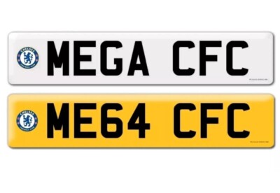 Personalised Number Plate Private Registration Customized Vehicle CFC ...