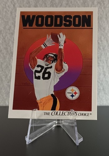 1991 Upper Deck ROD WOODSON Vernon Wells Checklist 98 Pittsburgh ...