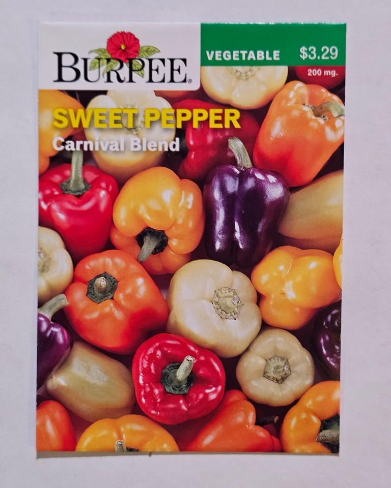 Burpee Garden Vegetable Seed Packets 2024 | eBay