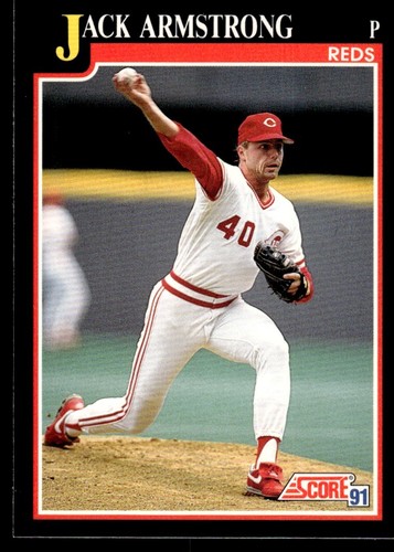 1991 Score Baseball Card Jack Armstrong Cincinnati Reds #231 | eBay