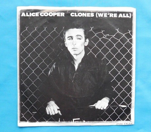 ALICE COOPER VINTAGE 45 RPM RECORD "CLONES (WE'RE ALL) CAT# WBS 49204 ...