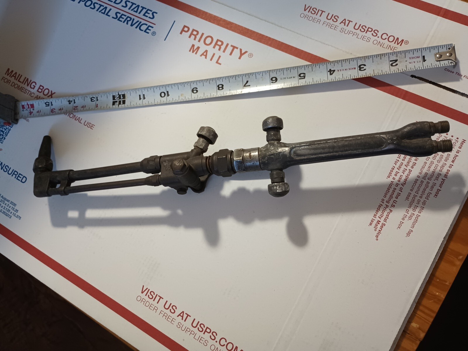 Vintage Meco Aviator Jet Cutting Welding Brazing Torch Handle With Tip ...