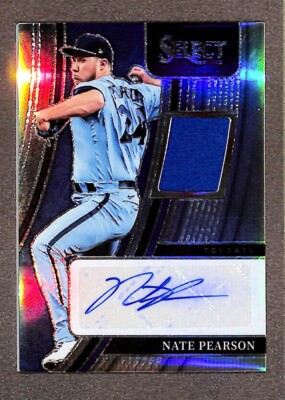 2022 Select Baseball #SM-NP Nate Pearson Patch Auto Silver /99 | eBay