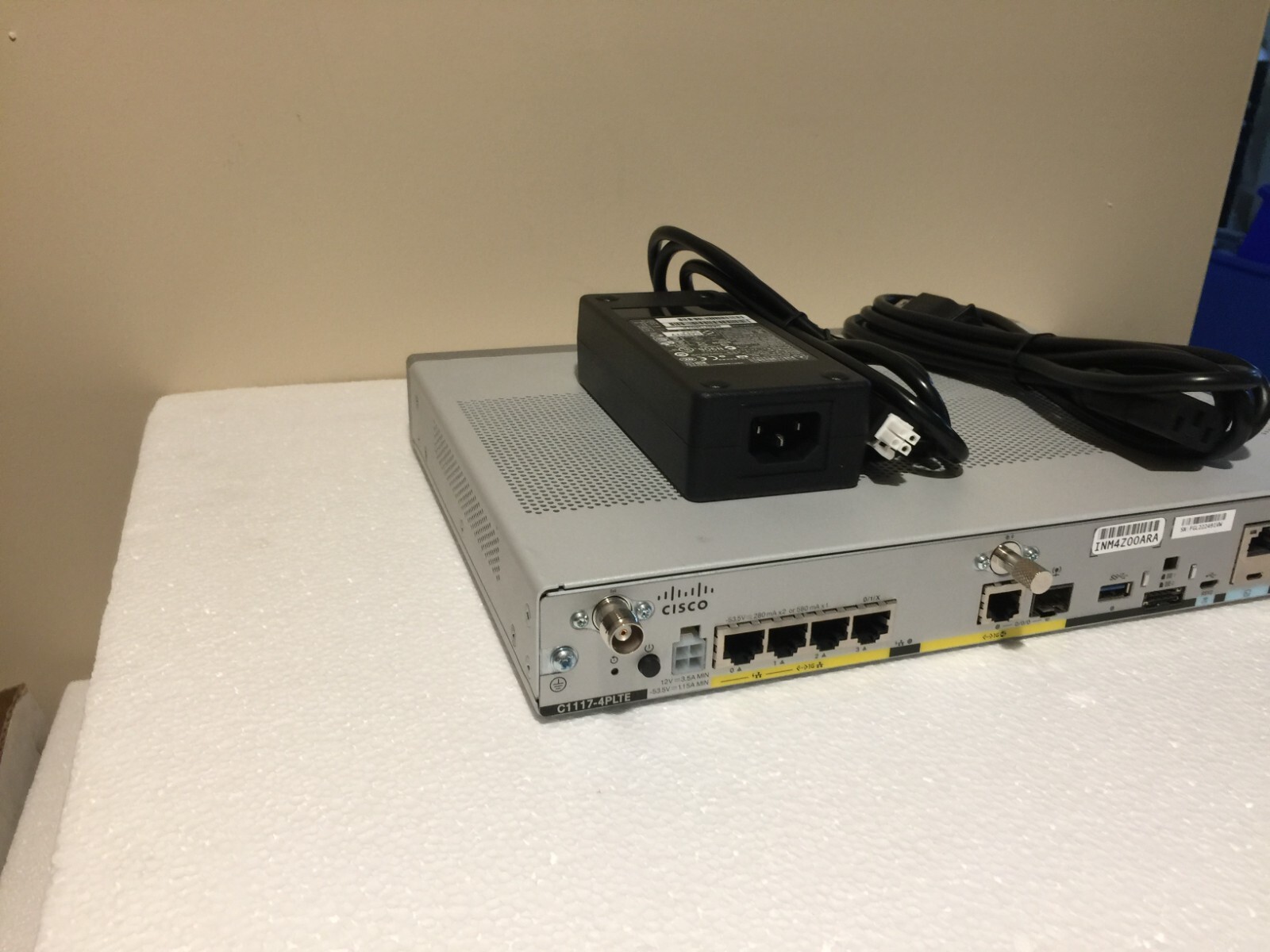 CISCO C1117-4PLTEEA 4-Port Gigabit ROUTER LTE EA SMS/GPS DSL Annex A ...
