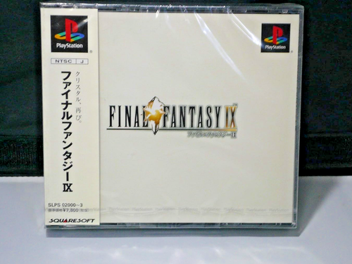 Final Fantasy IX 9 FF PS1 Playstation Game Japan SQUARE [New Unopend ...