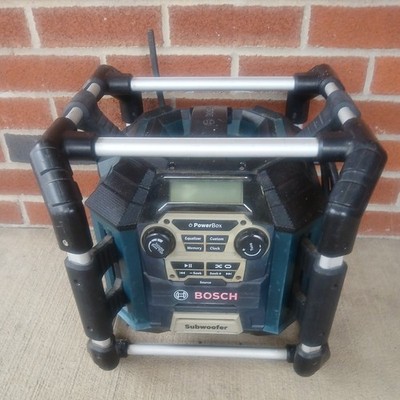 BOSCH PB360S 18V Power Box Jobsite Radio W/ Battery | eBay