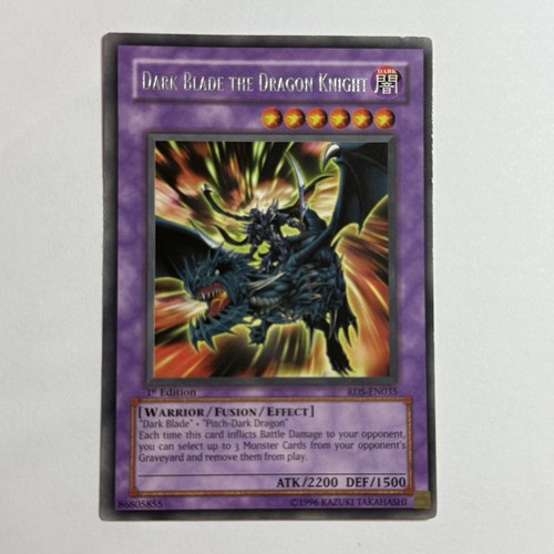 YuGiOh! DARK BLADE THE DRAGON KNIGHT: RDS-EN035 RARE Unlimited MP | eBay