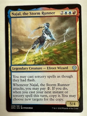 Najal, the Storm Runner (208) Dominaria United DMU MTG Magic | eBay