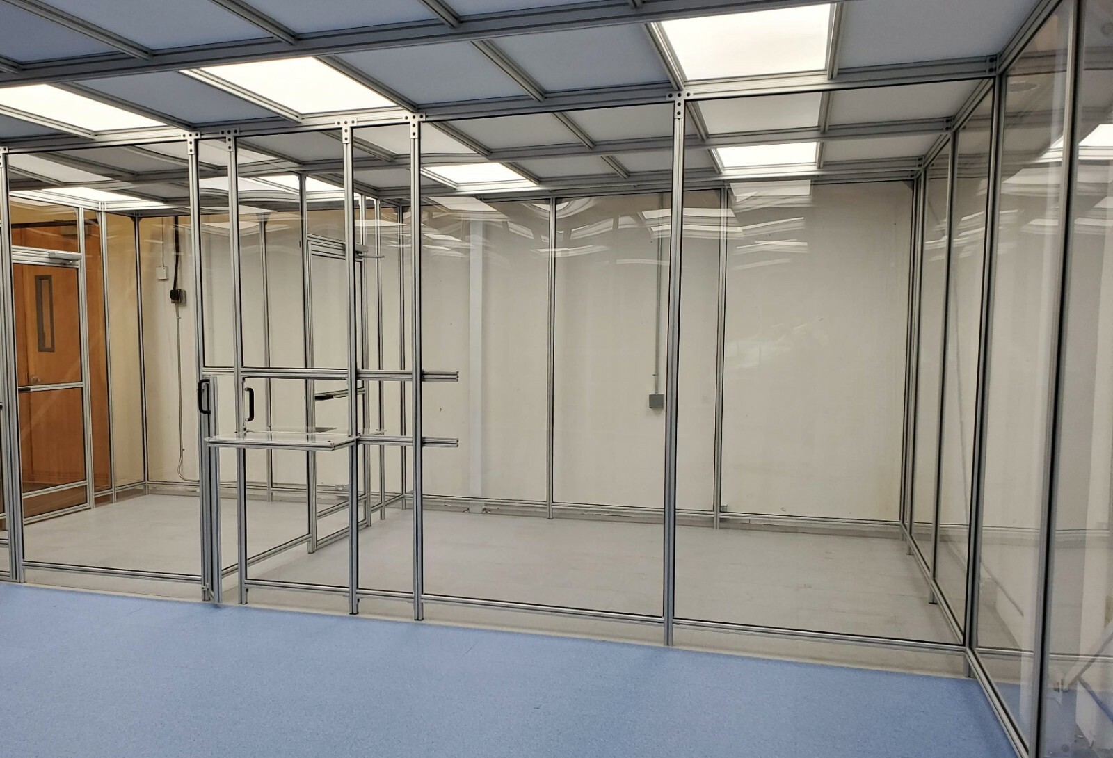 20' x 40' Modular Clean Room; Class 100,000, ISO8; HEPA Cleanroom Kit ...