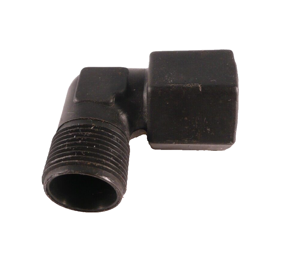Kinetico Water Softener Parts Black Plastic Drain Connector Elbow ...