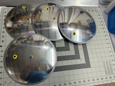 Used 4-pack lot Heat Shield Reflector For MidState Model 450 Indoor Gas ...