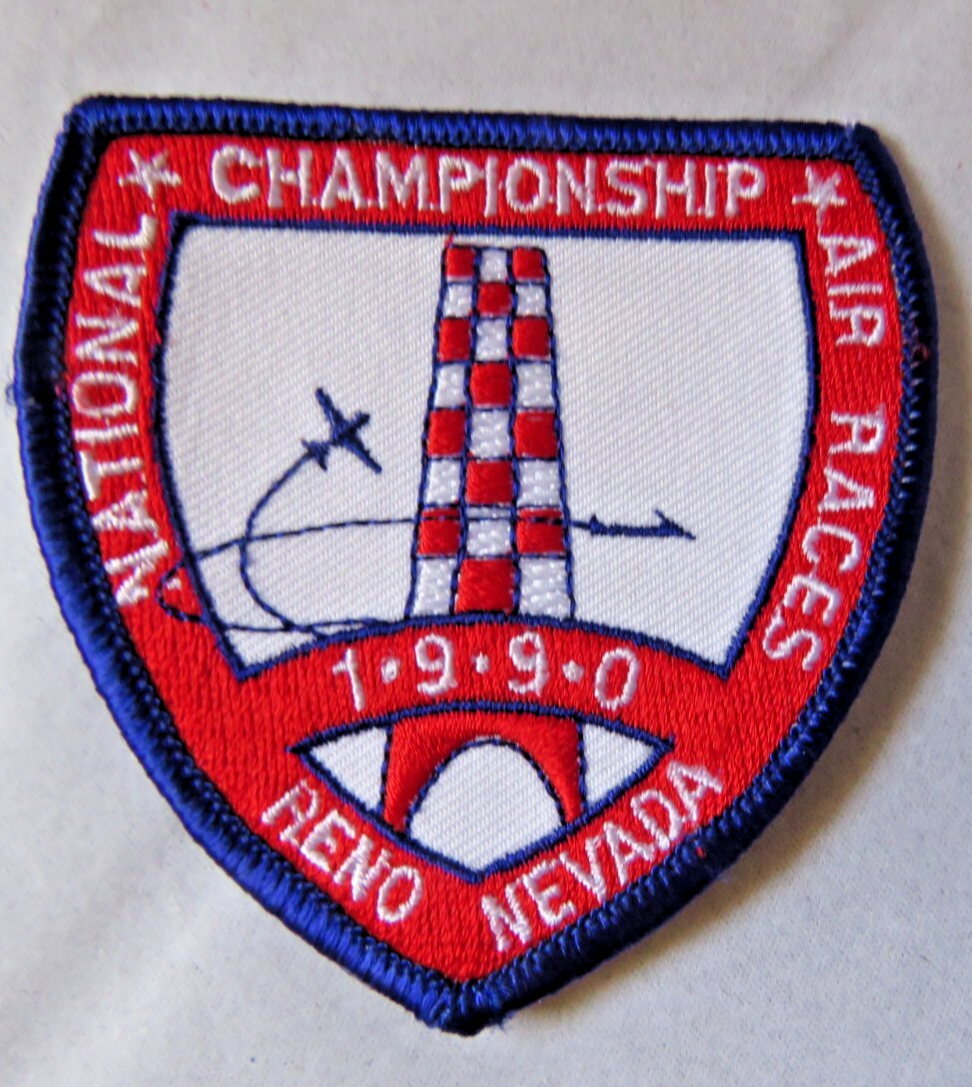Vintage Reno Nevada National Championship Air Races 1990 Sew On Patch ...