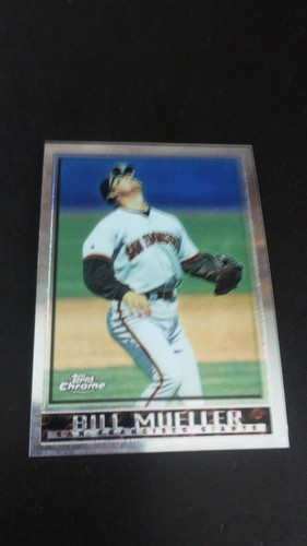 1998 Topps Chrome Bill Mueller San Francisco Giants #201 MLB Baseball ...