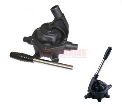 Marine Manually Operated Boat Bilge Pump 55 LPM 25mm and 38mm Inlet ...