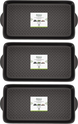 3 Pack Rubber Small Boot Tray for EntrywayBoot MatShoe TrayShoe Mat for ...