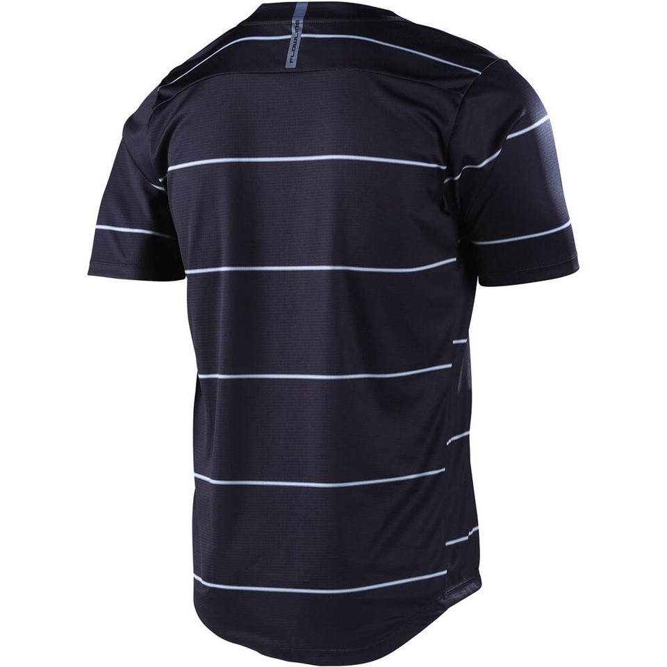 Troy Lee Designs Flowline SS Jersey Small Revert Black 887202373619| eBay