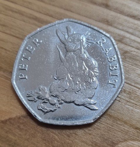 Beatrix Potter rare Peter Rabbit 50p Coin 2018 | eBay UK