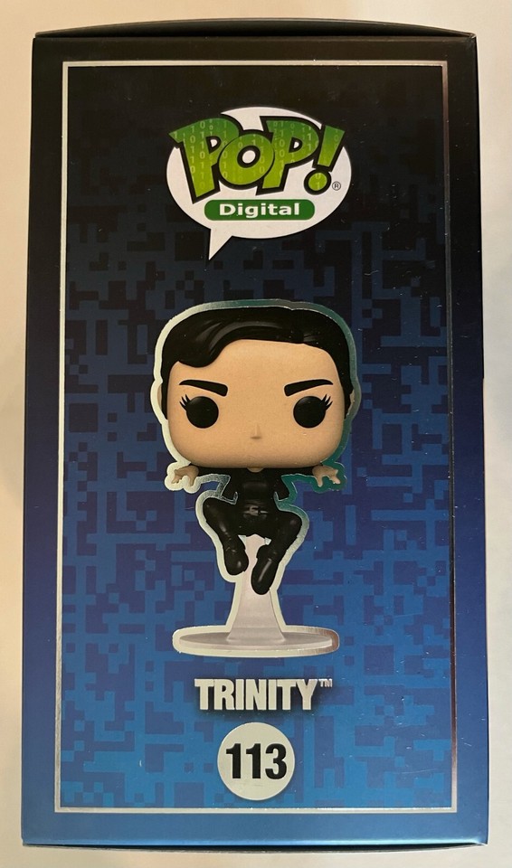 Funko Pop! Digital! Trinity - The Matrix #113 1550 PCS W/PROTECTOR ...