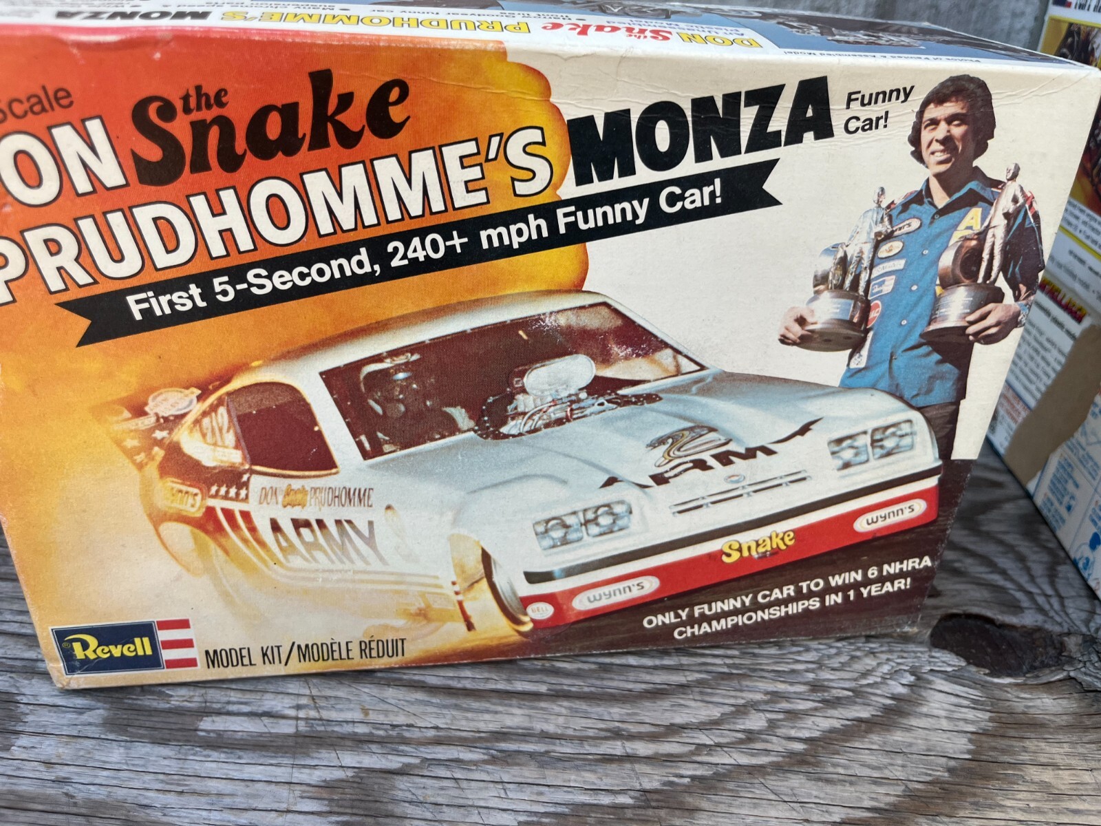 REVELL # H1437 1/25TH SCALE DON PRUDHOMME'S THE SNAKE MONZA MODEL KIT ...