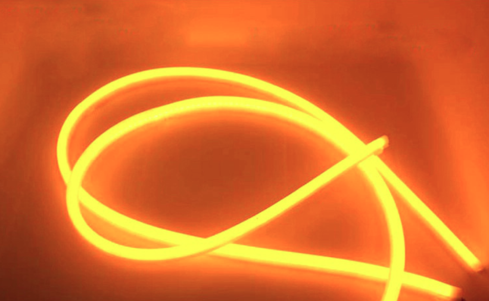 Universal DRL Amber LED Strip Waterproo Flexible Front Signal 60cm Fits ...