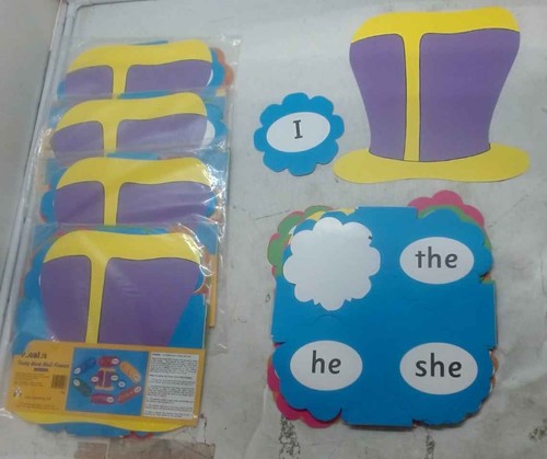 NEW Lot Of 5 Jolly Phonics Tricky Word Wall Flowers $120 9781903619117 ...