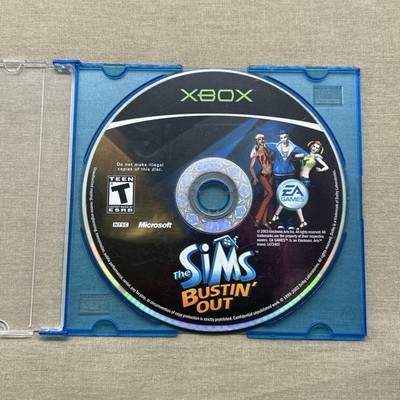 The Sims Bustin' Out (Microsoft Xbox 2003 Original) CLEAN DISC Sim Life ...