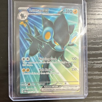 Pokémon Luxray ex 195/167 SV06 Twilight Masquerade Ultra Rare Full Art ...