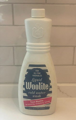Vintage Liquid Original Woolite Cold Water Wash Delicate 16 fl oz Old ...