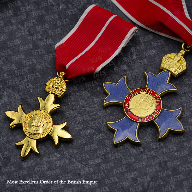 British Royal Military and Civilian King George V OBE CBE Order of the ...
