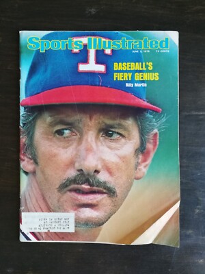 Sports Illustrated June 2, 1975 Billy Martin Texas Rangers 424 | eBay