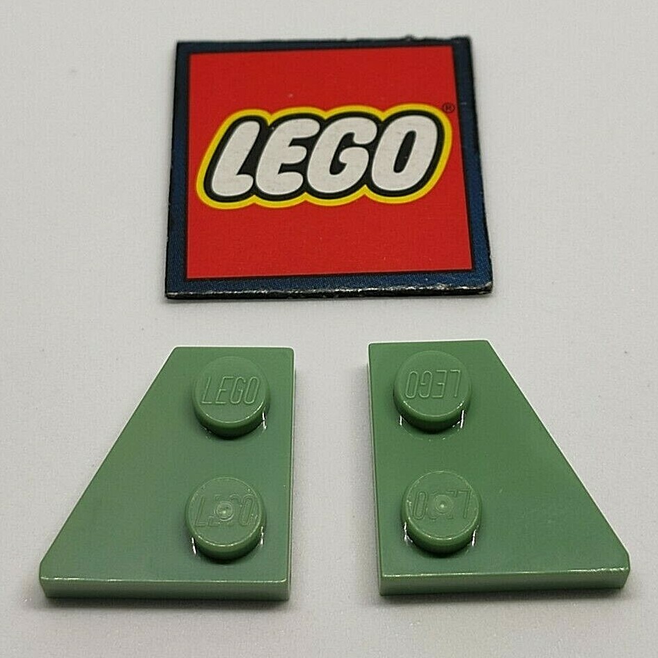 LEGO Wedge Plates 27° 2x2 (Pair of Left & Right) - Choose Colour ...