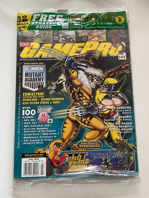 BAGGED GamePro Magazine July 2000 US Gaming X-Men Street Fighter ...