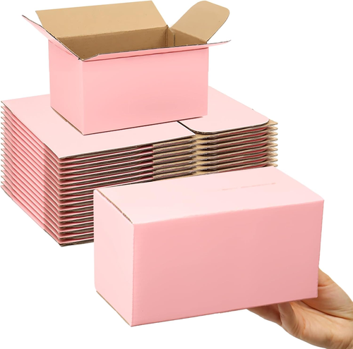 Corrugated Cardboard Boxes 6X4X4 Inches, 30 Pack Small Shipping Boxes ...